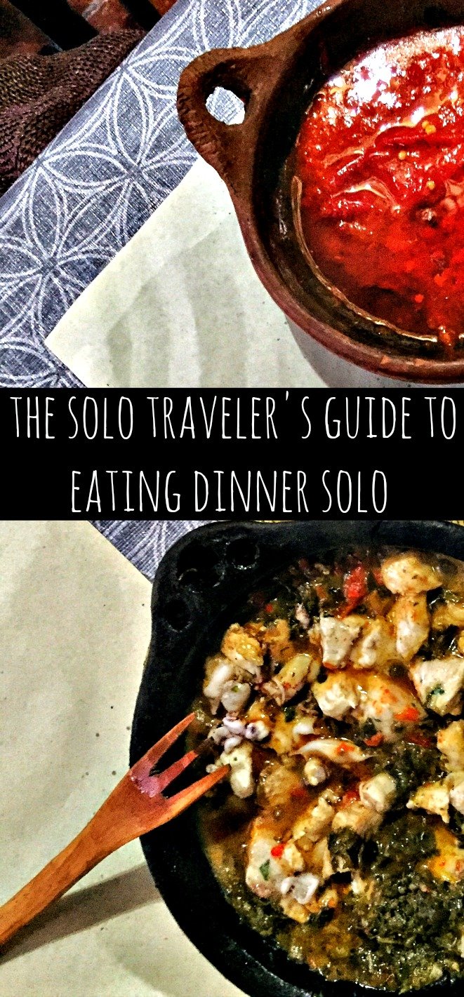 solo dinner – Eternal Arrival